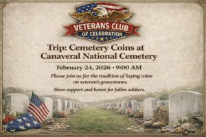 February 24, 2026 Trip: Cemetery Coins at Canaveral National Cemetery ...